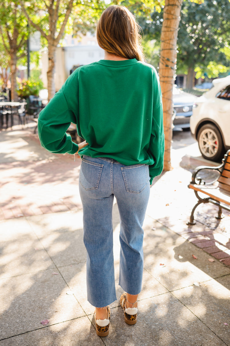 Dk kelly green pullover – ImageBoutique